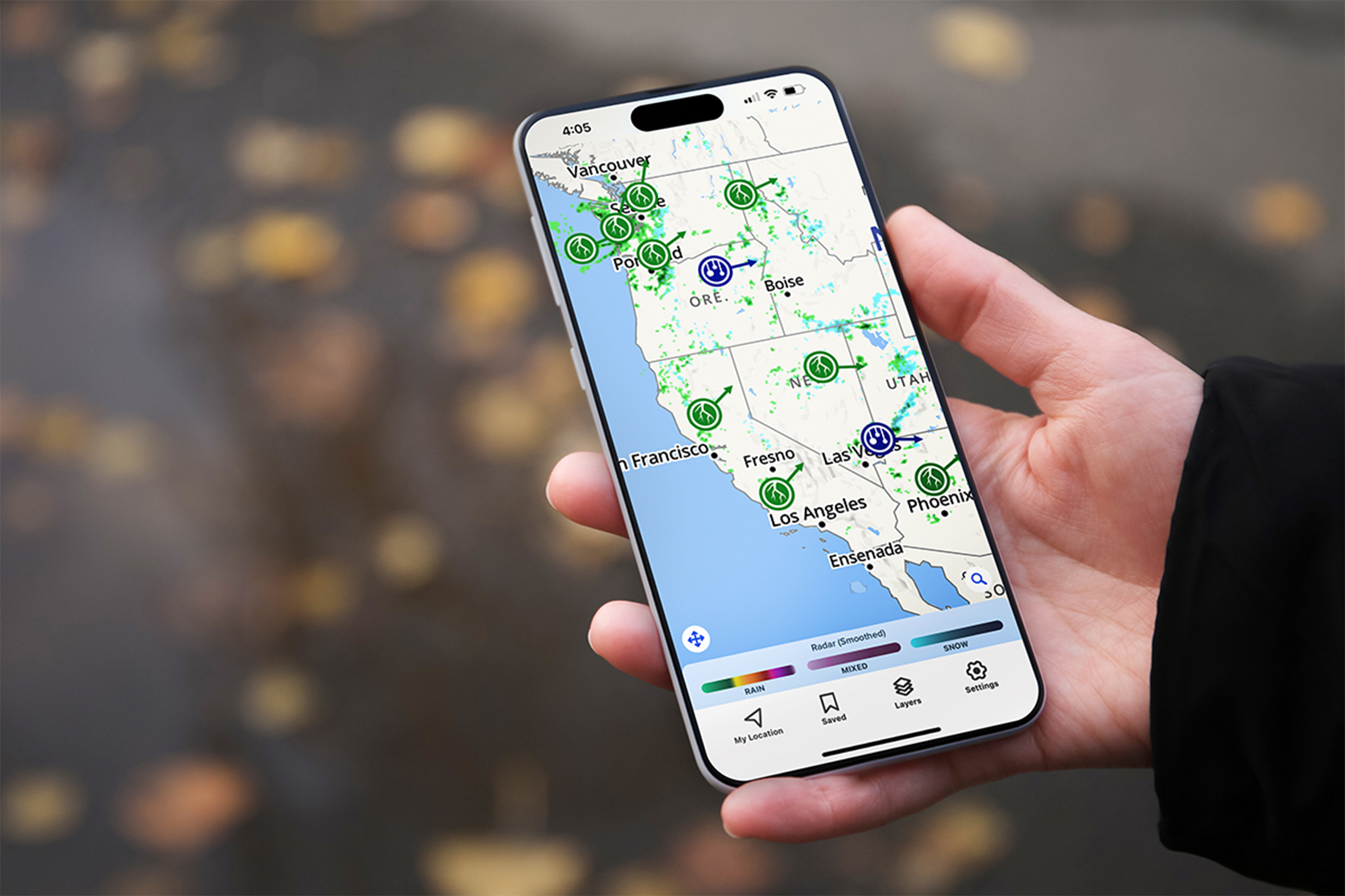 Outsmart future storms with Weather Hi-Def Radar Storm Watch Plus
