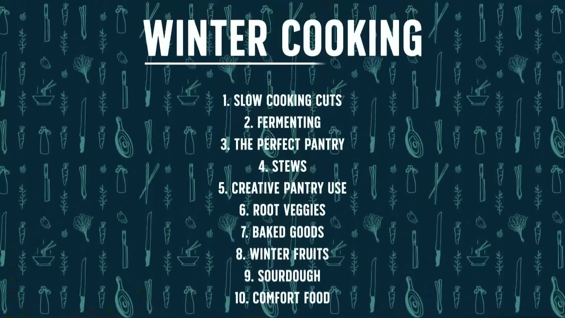 What to cook to survive the colder months (winter cooking)