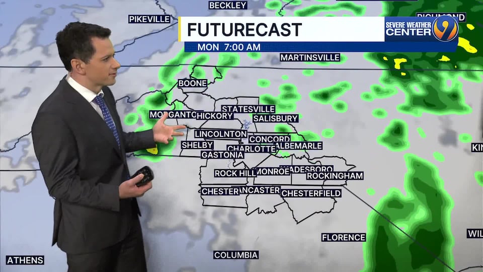 Saturday night's forecast with Meteorologist Joe Puma