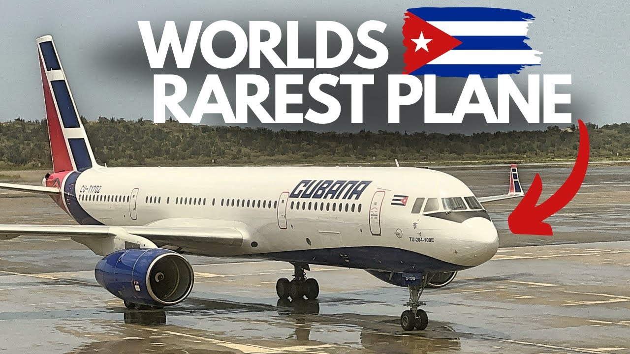 Unreal! Flying Cubana's extremely rare Soviet Tupolev TU-204