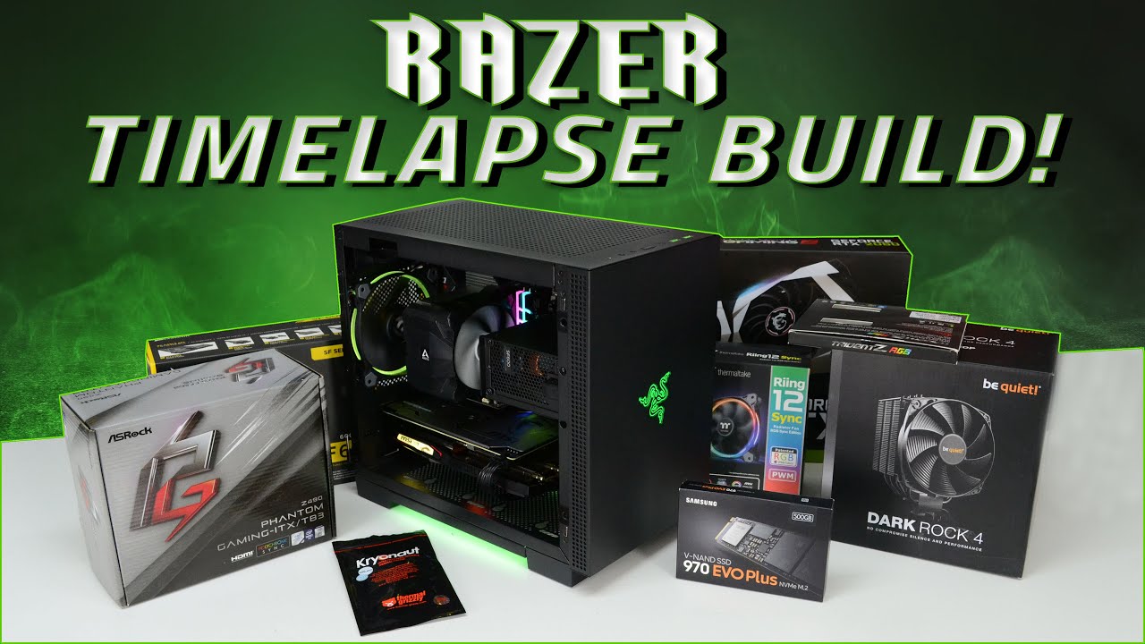 Razer timelapse build & system giveaway!