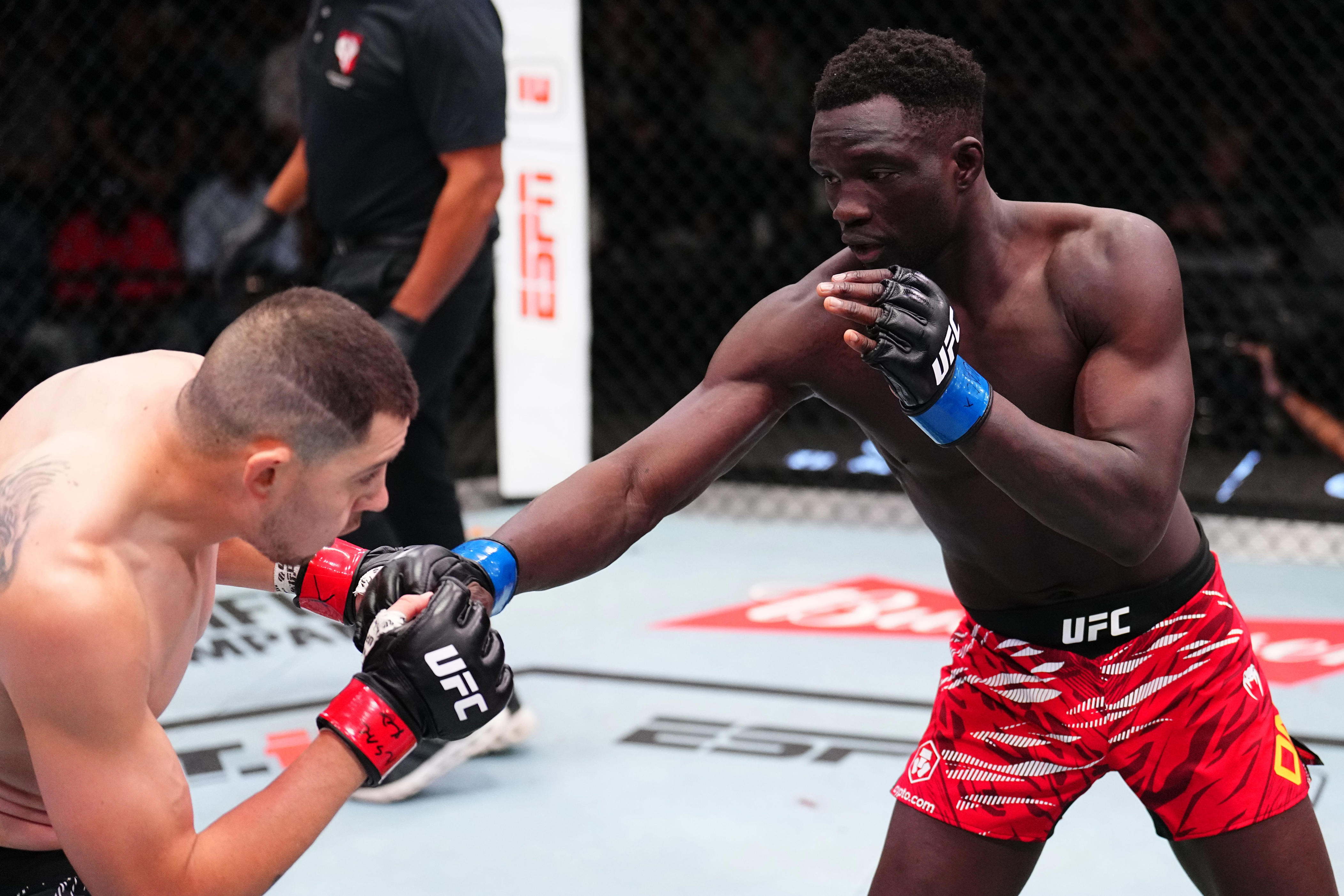 David Onama 'back to the drawing board' after UFC Fight Night 263 main ...