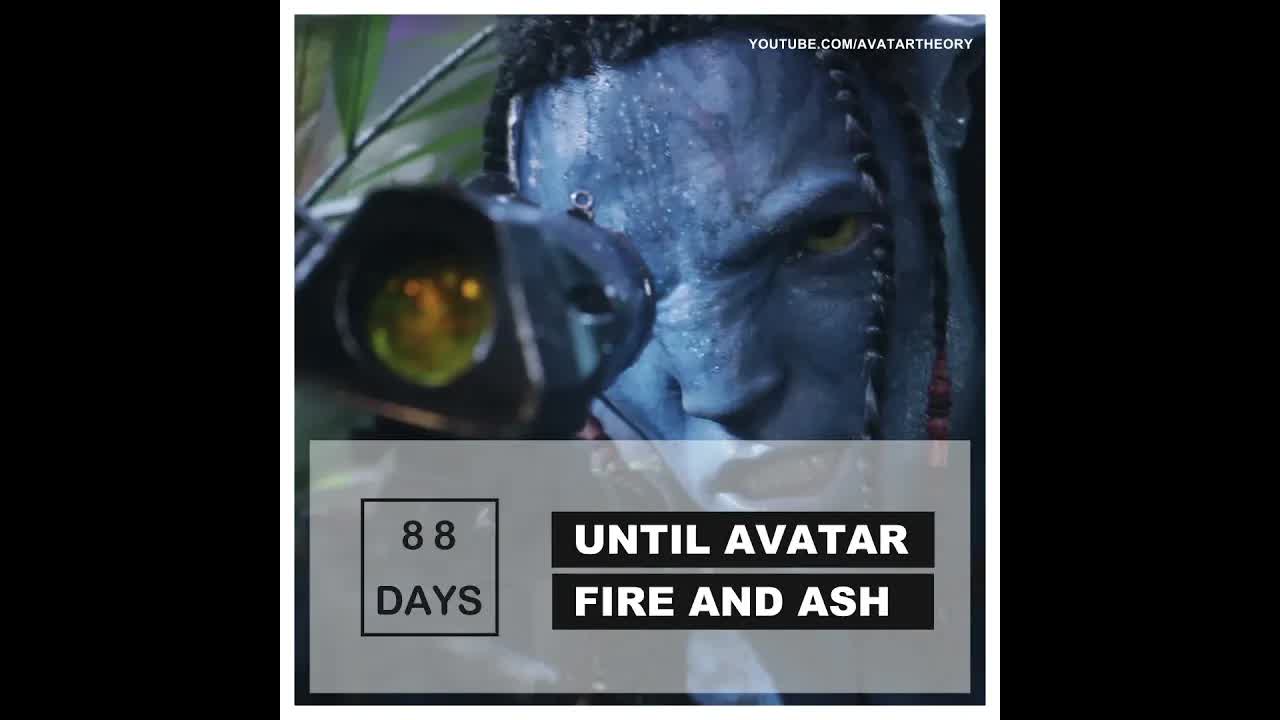 88 days until fire and ash | Avatar 3 countdown