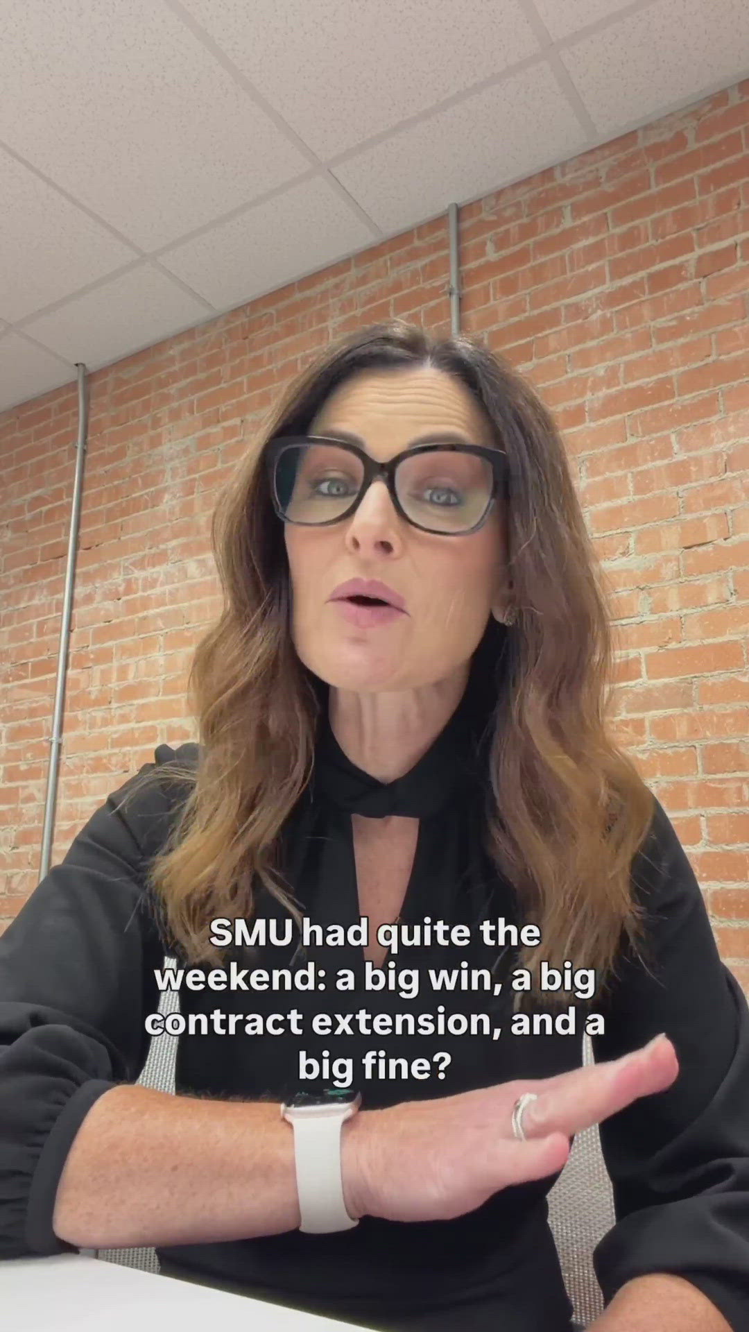 SMU faces fine due to fans storming the field after a football win