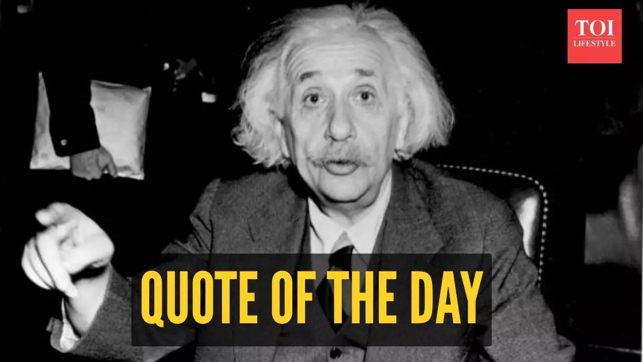Quote of the day by Albert Einstein: “Logic will get you from A to Z ...