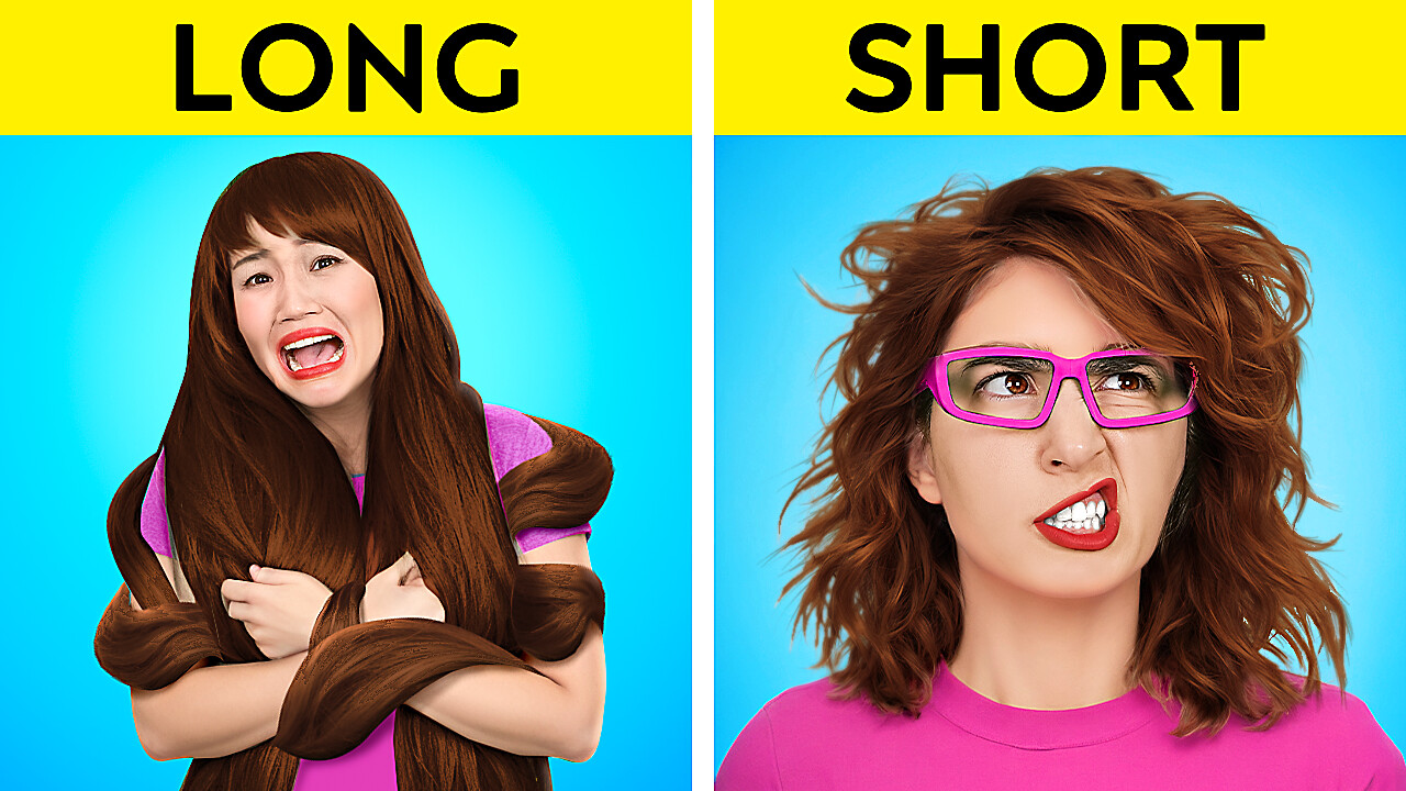 Kurze Haare oder lange Haare? Tipps und Tricks für jeden Haartyp