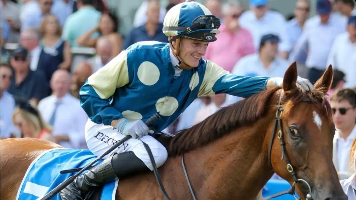 Jockey Ethan Brown makes rise from from near-fatal fall to Melbourne Cup