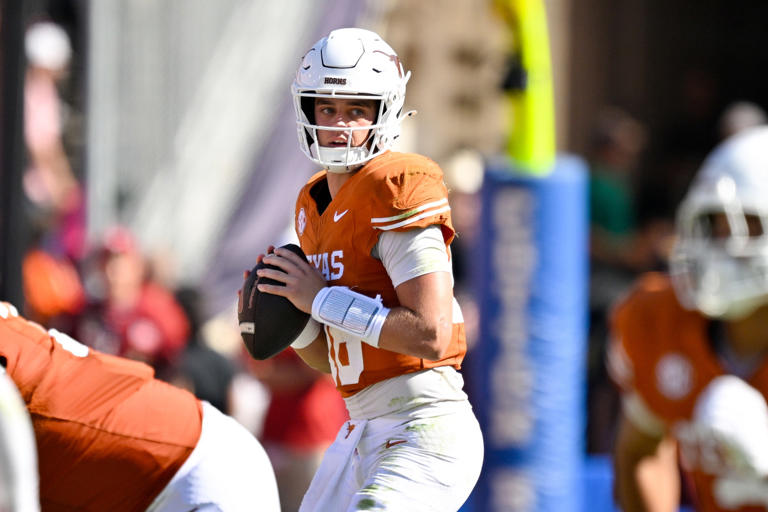 Arch Manning Is Getting Crushed For Performance vs. Georgia Today