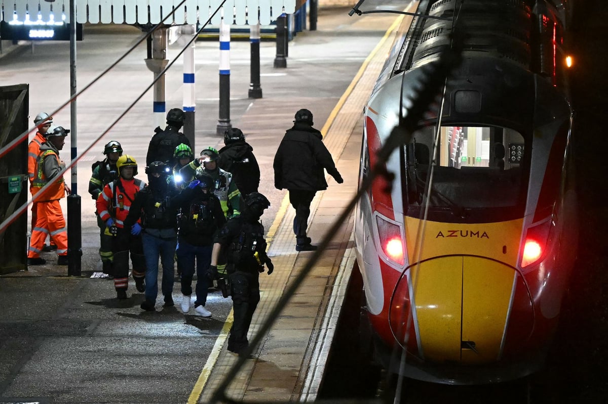 Nine fighting for life after ‘terror attack’ on London-bound train