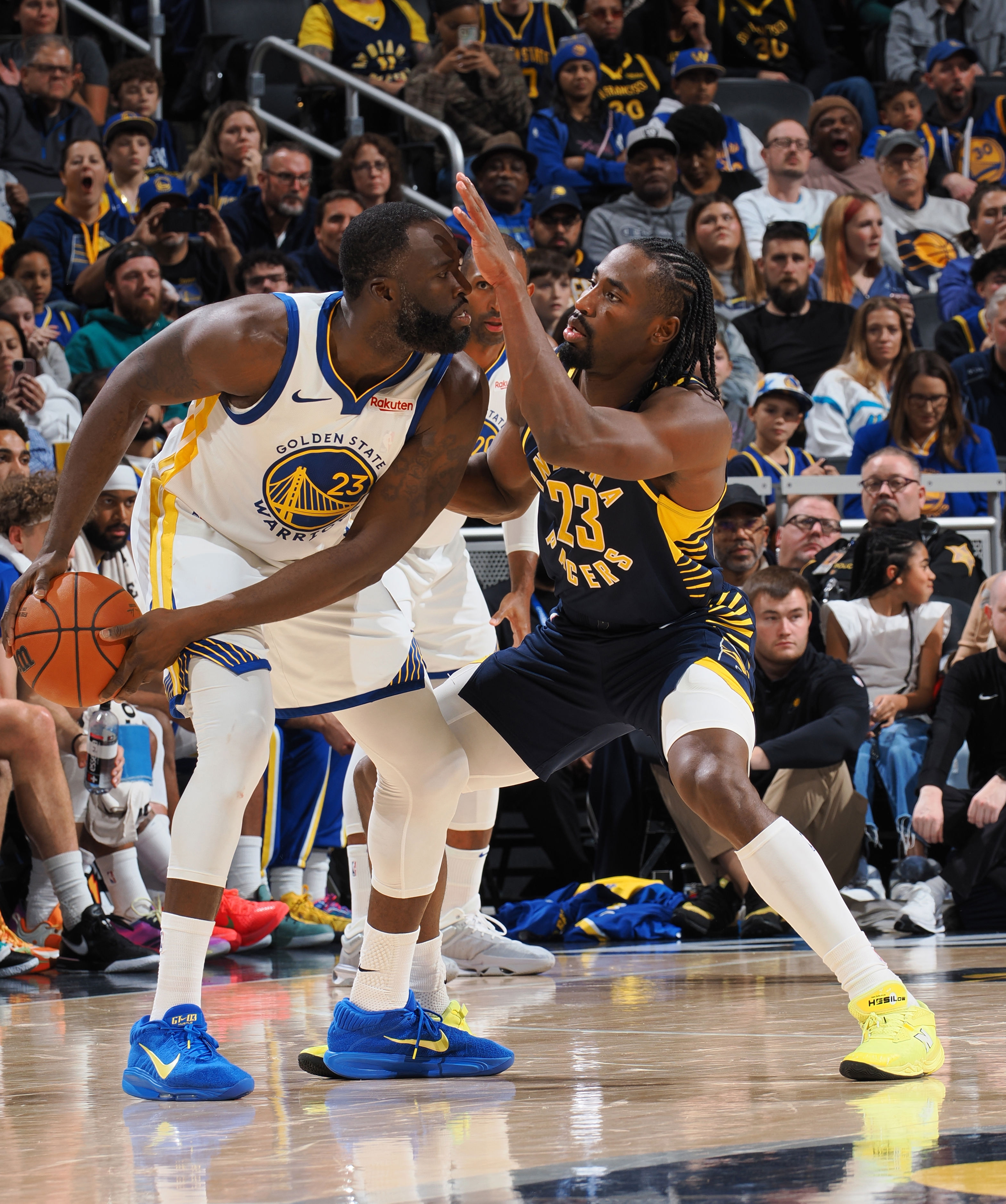 Warriors stumble against shorthanded Pacers