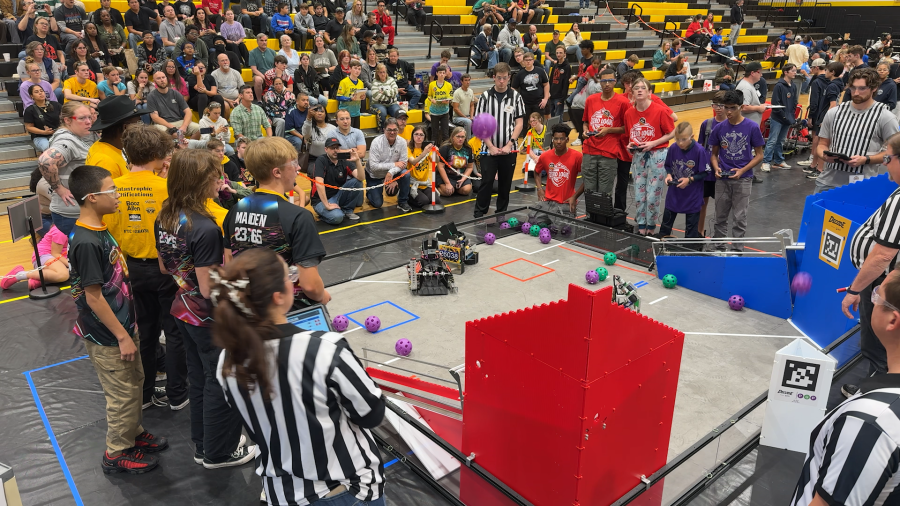 Students compete in FIRST Tech Challenge robotics competition at ...