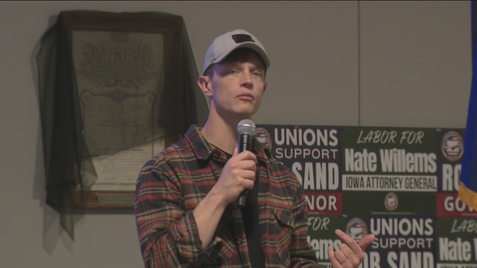 Iowa Federation of Labor, AFL-CIO endorses Rob Sand for Governor, Nate ...