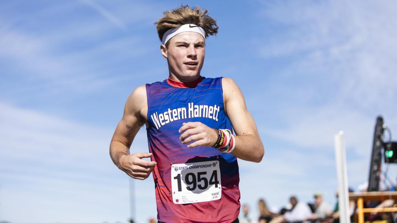 Western Harnett's Rich repeats boys cross country title, A.C. Reynolds ...