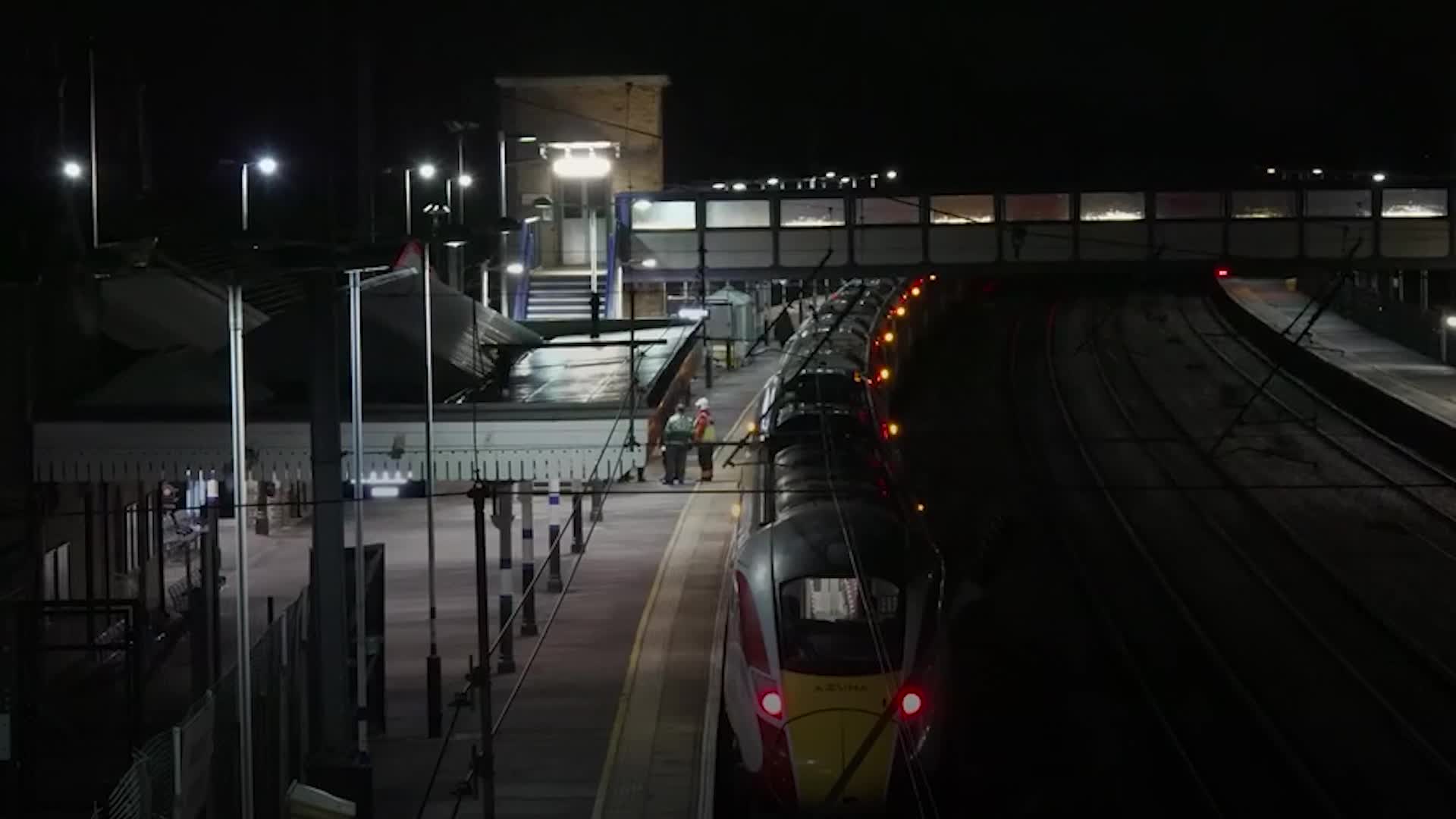 Nine suffer life-threatening injuries as terror police probe train stabbing