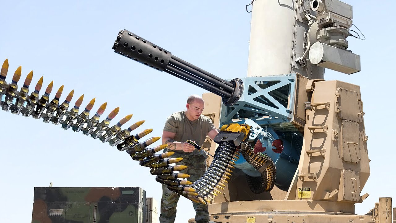 Reloading the Monstrously Powerful US CIWS With Scary Ammo