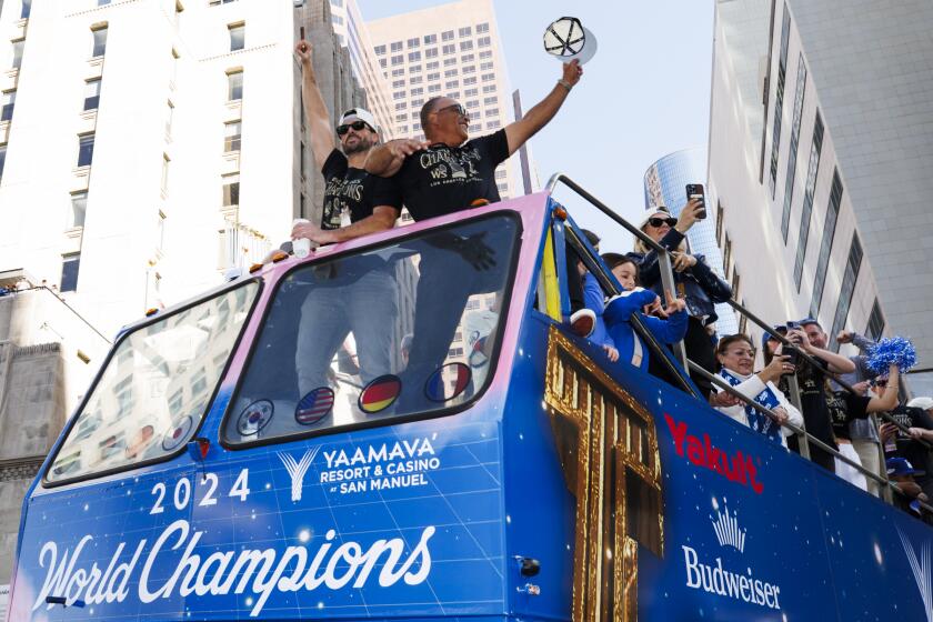 Party time: Dodgers' championship parade and rally on Monday