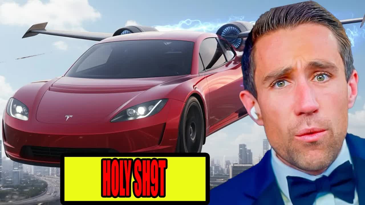 Holy crap -- Elon Musk to reveal flying car (Tesla stock)