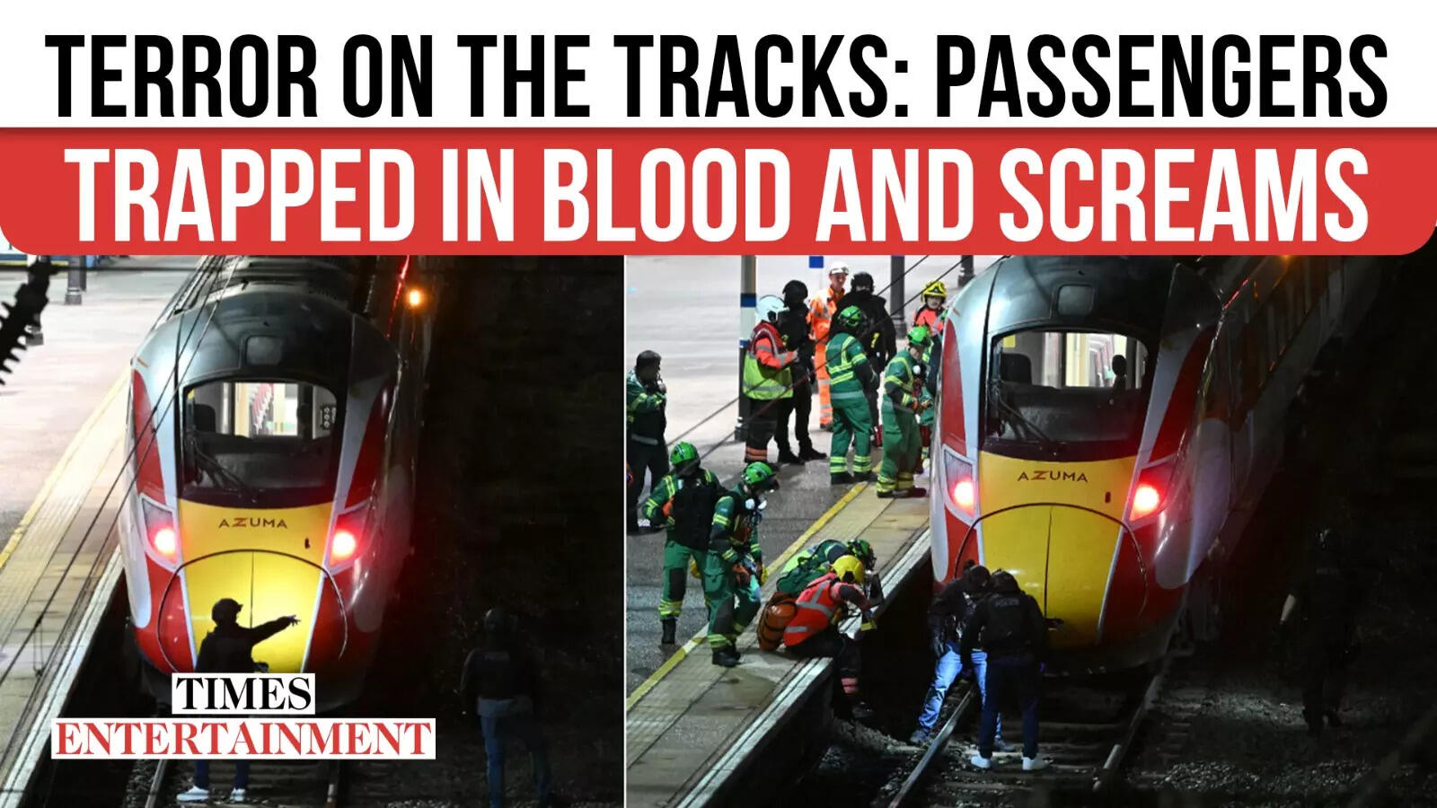 England In Shock: Train Turns Into Crime Scene After Mass Stabbing ...
