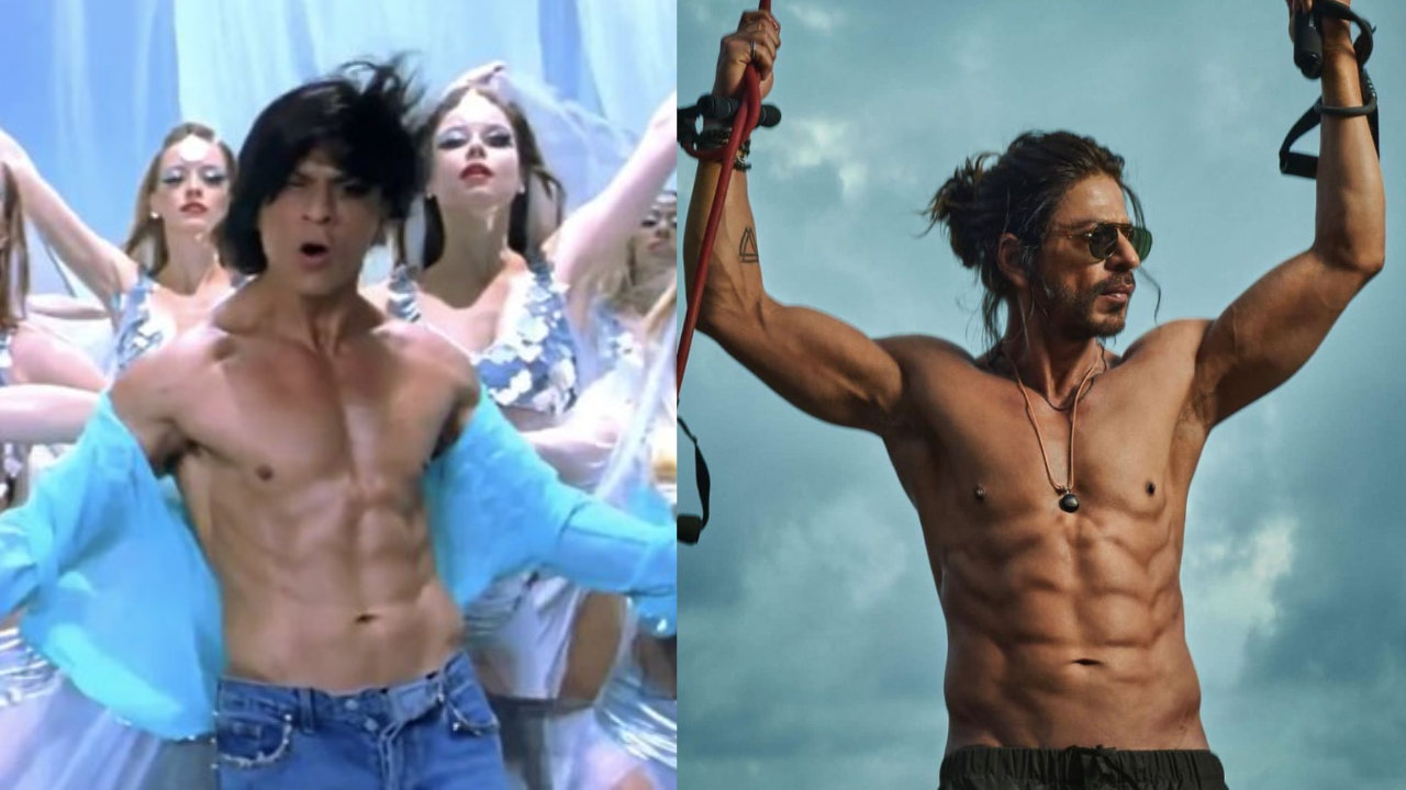 From Om Shanti Om to Pathaan: Shah Rukh Khan’s body transformation journey