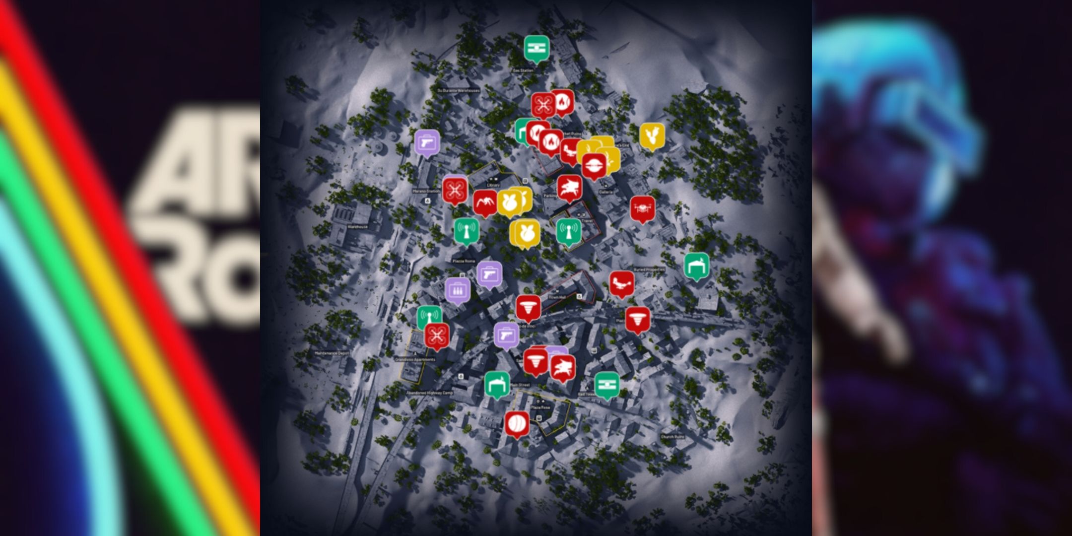 Arc Raiders: Buried City Interactive Map