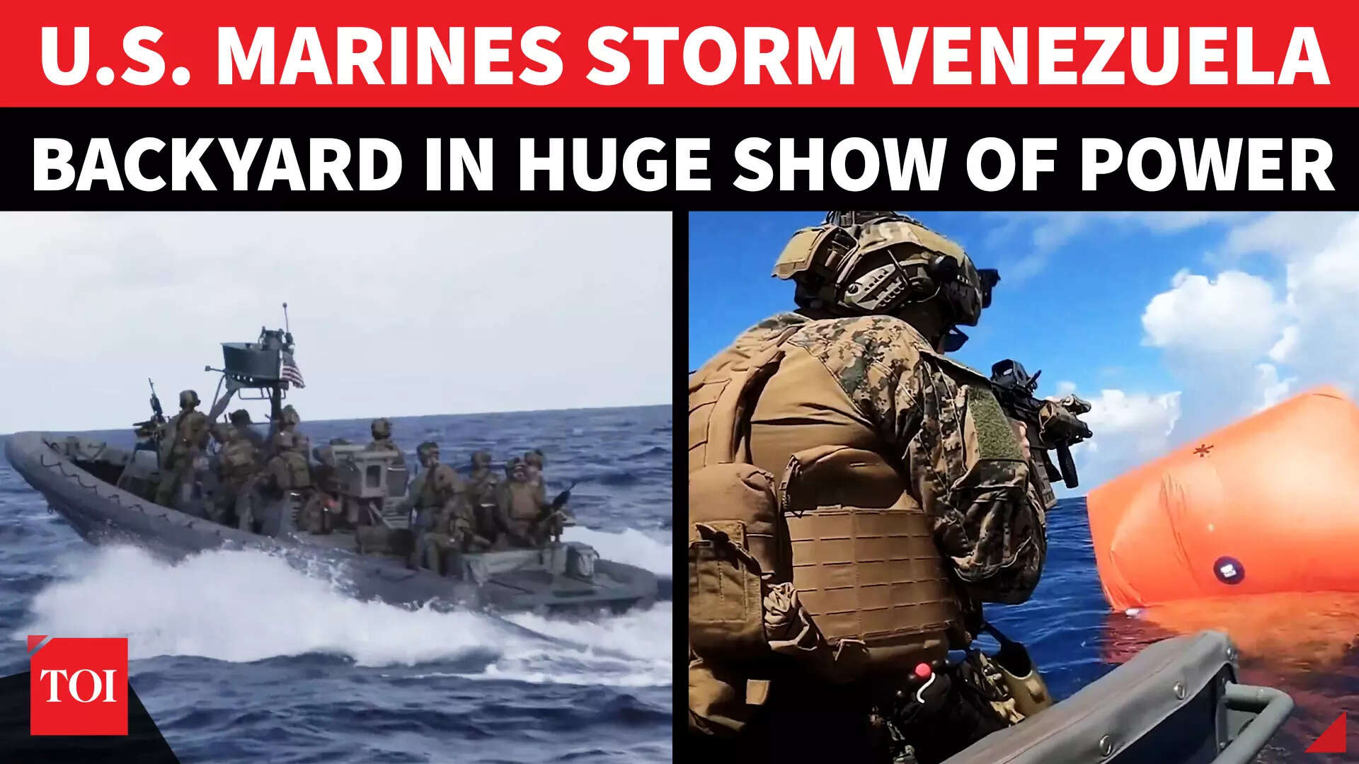 U.S. War Drills Rattle Caribbean As Trump Unleashes Marines Near ...
