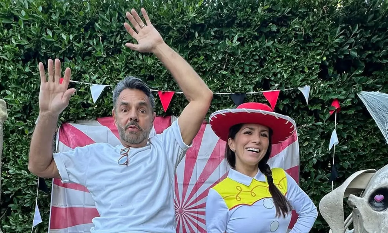 Piden quitar visa a Eugenio Derbez tras burla a Trump en Halloween
