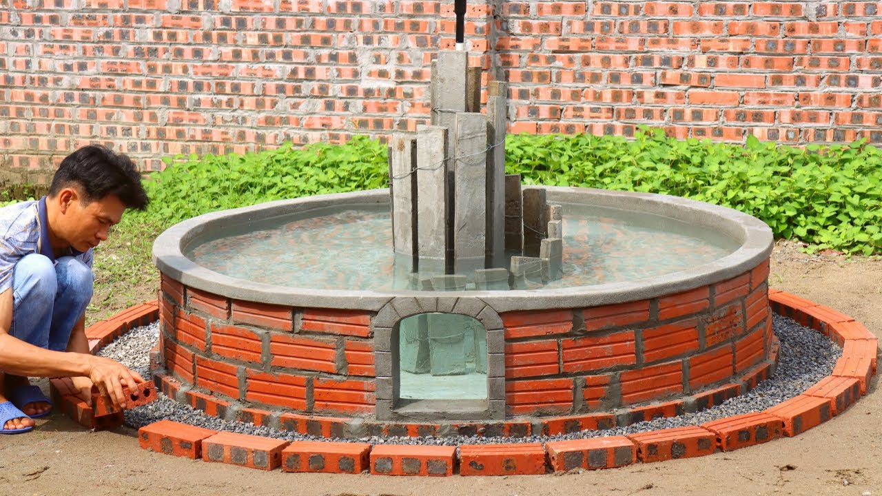 DIY Outdoor Water Fountain - Beautiful Aquarium Made Easy