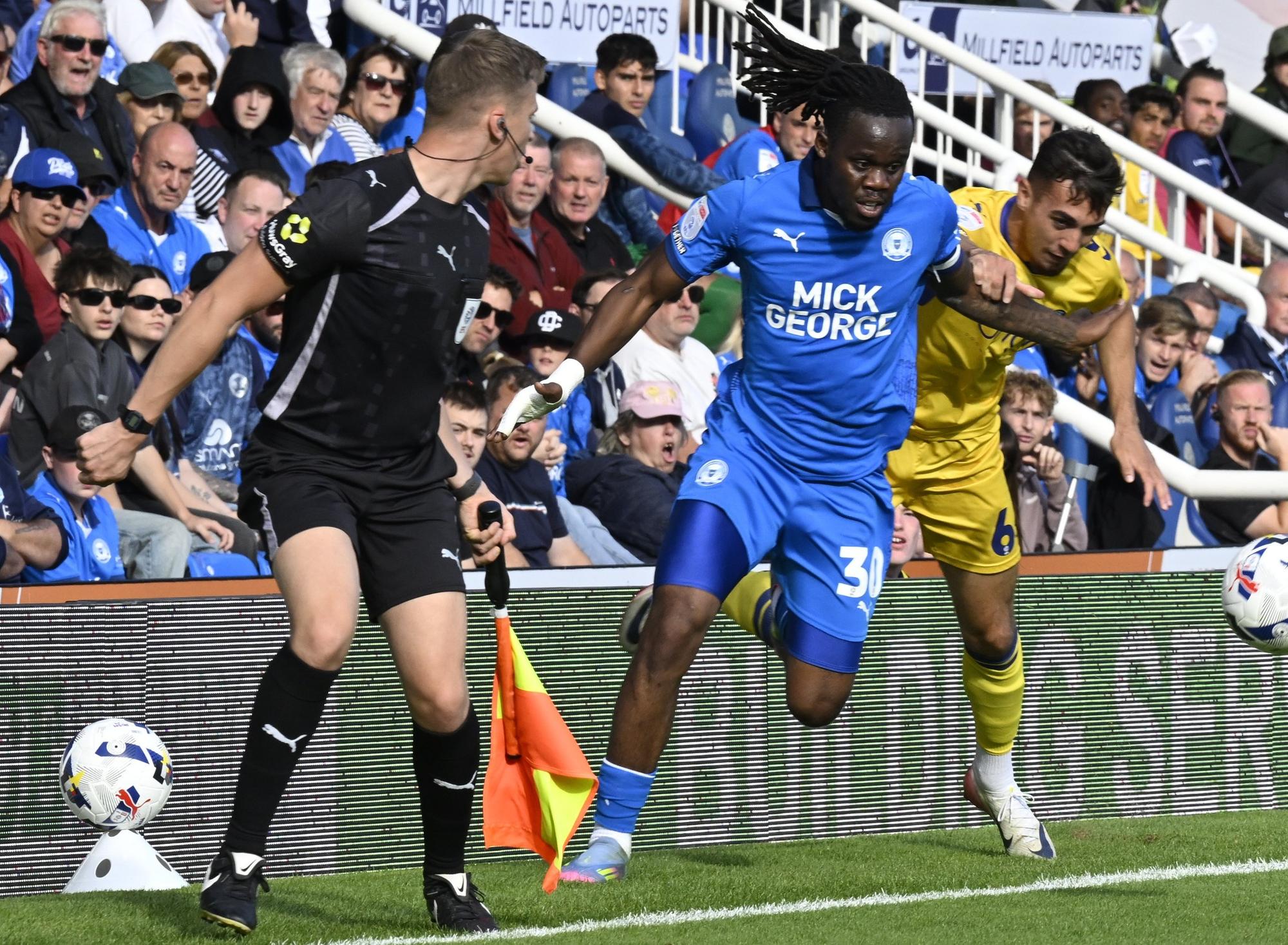Peterborough United's players ensured Luke Williams enjoyed a ...