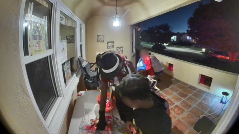 Child, adult steal all the Halloween candy from L.A. home’s porch