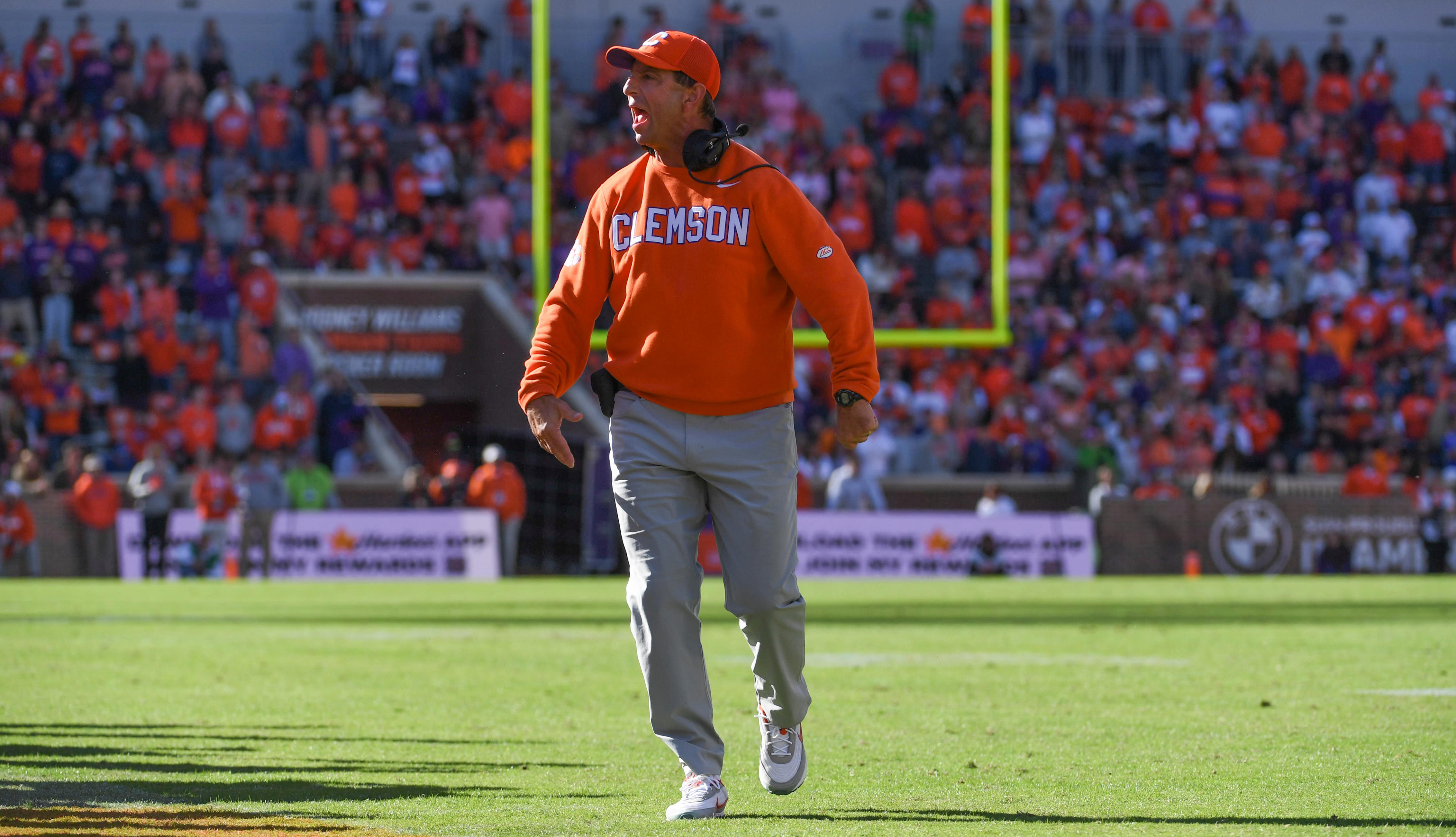 What Dabo Swinney said about call from Deion Sanders before Clemson vs ...
