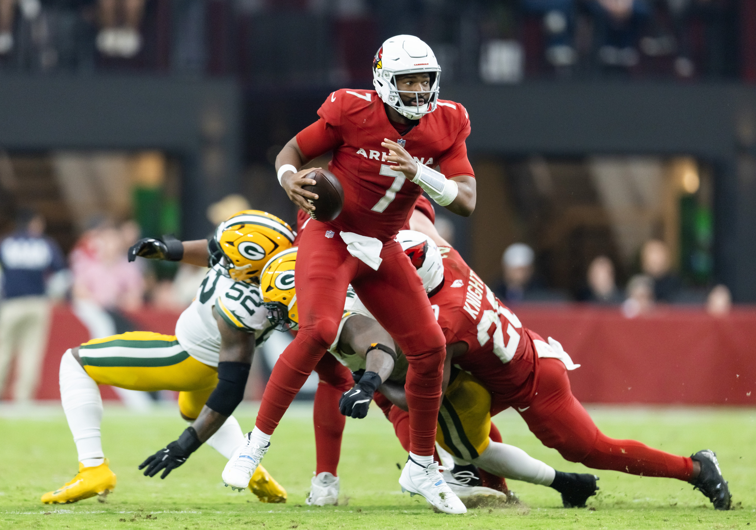 Cardinals make shocking decision to start Jacoby Brissett over Kyler ...
