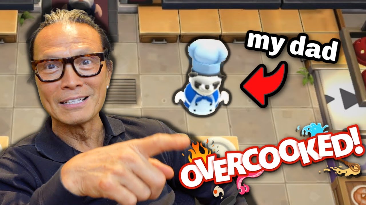Iron Chef Dad tries cooking video games