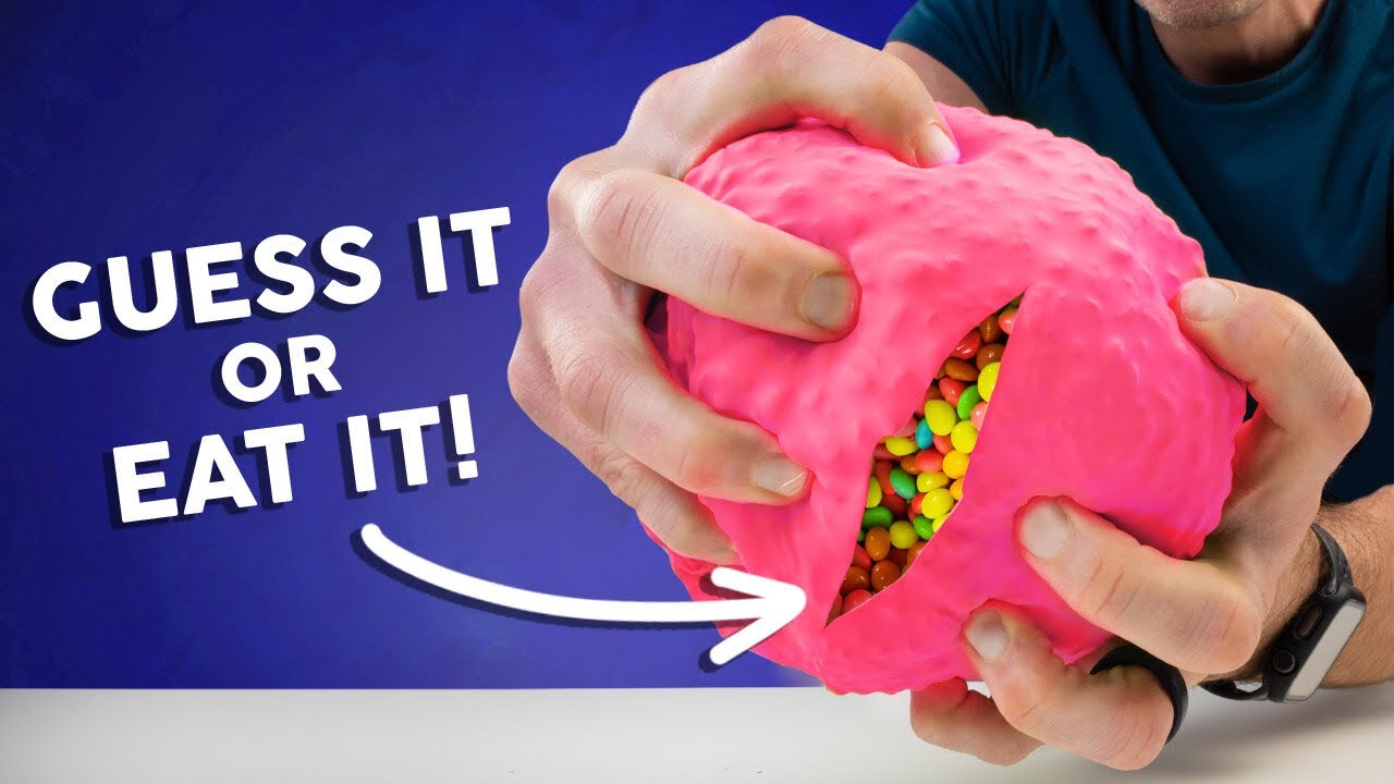 I guessed wrong! Watch me eat it! 🤯