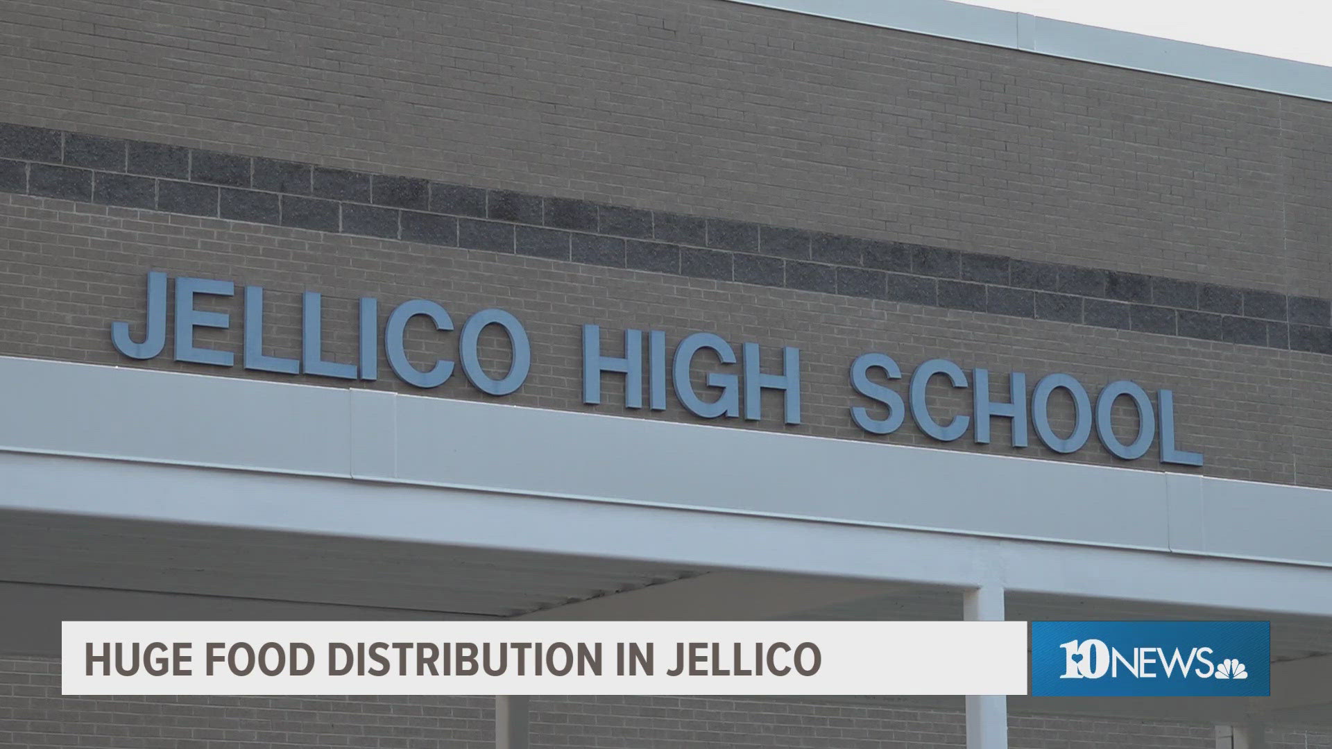 Nonprofits distribute food to people in need in Jellico