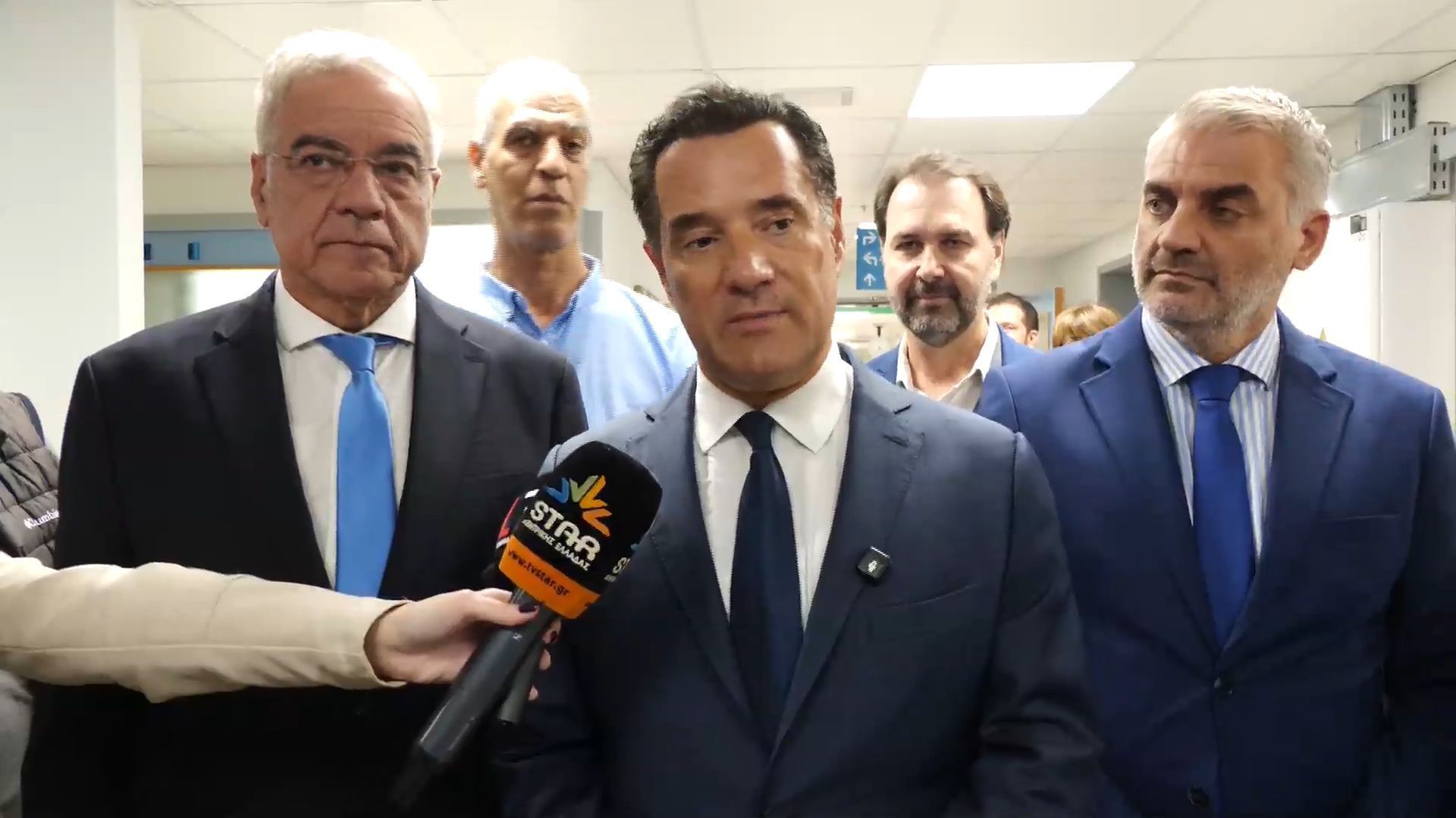 Άδωνις Γεωργιάδης στο Νοσοκομείο Λαμίας: "Δεν ανήκετε στη συμμορία της ...