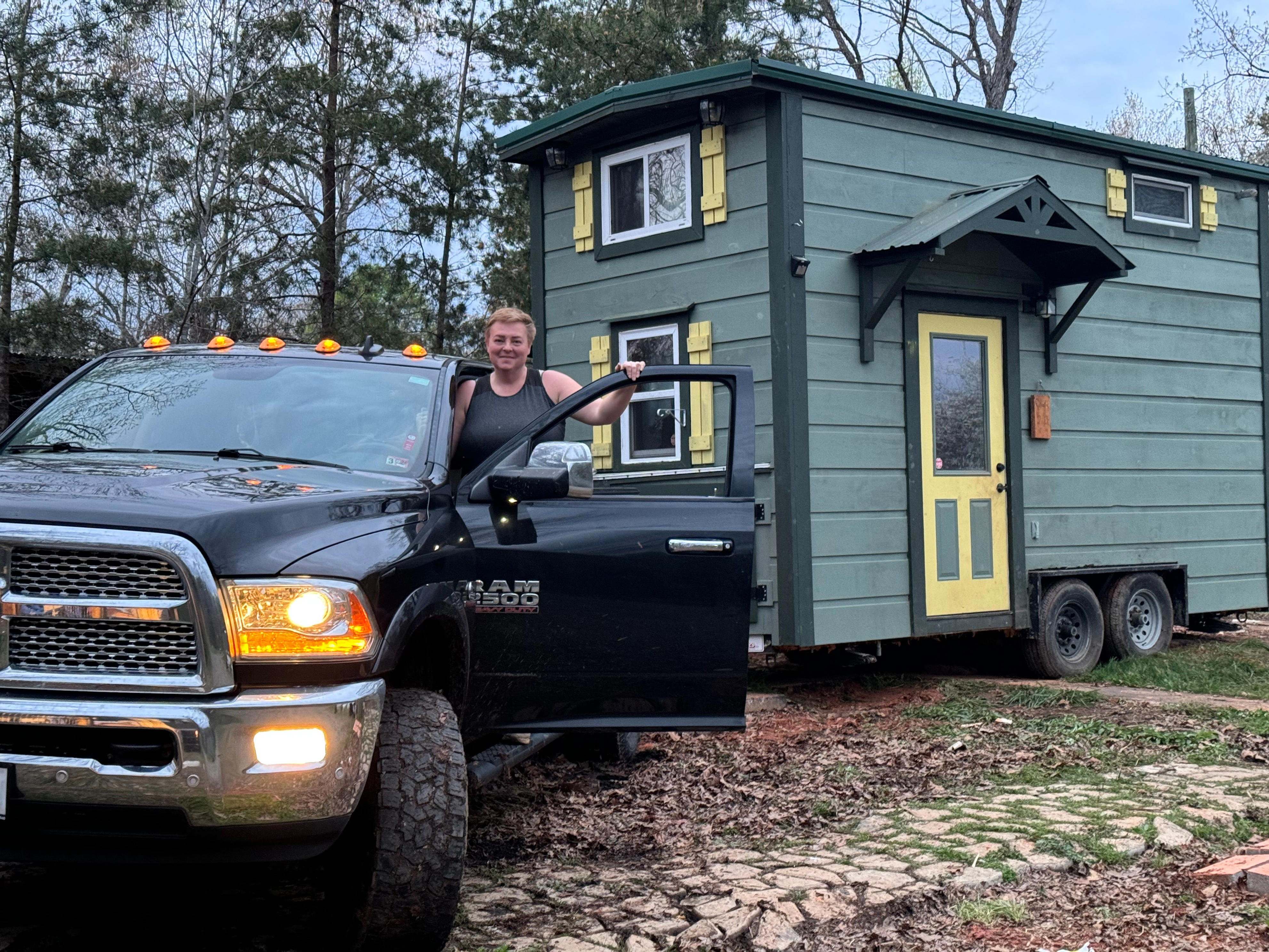 I was laid off at 37 and decided to downsize. Building my own tiny ...
