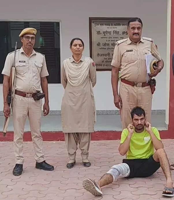 Gangster behind extortion from Churu liquor shops brought from Bhiwani jail