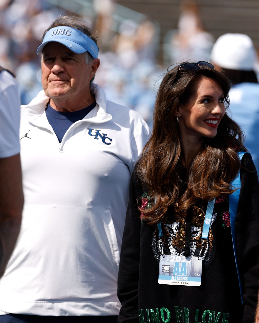 Jordon Hudson references disastrous Bill Belichick interview with ...