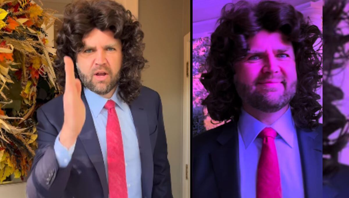 El vicepresidente JD Vance adopta el humor de Internet y recrea un meme ...