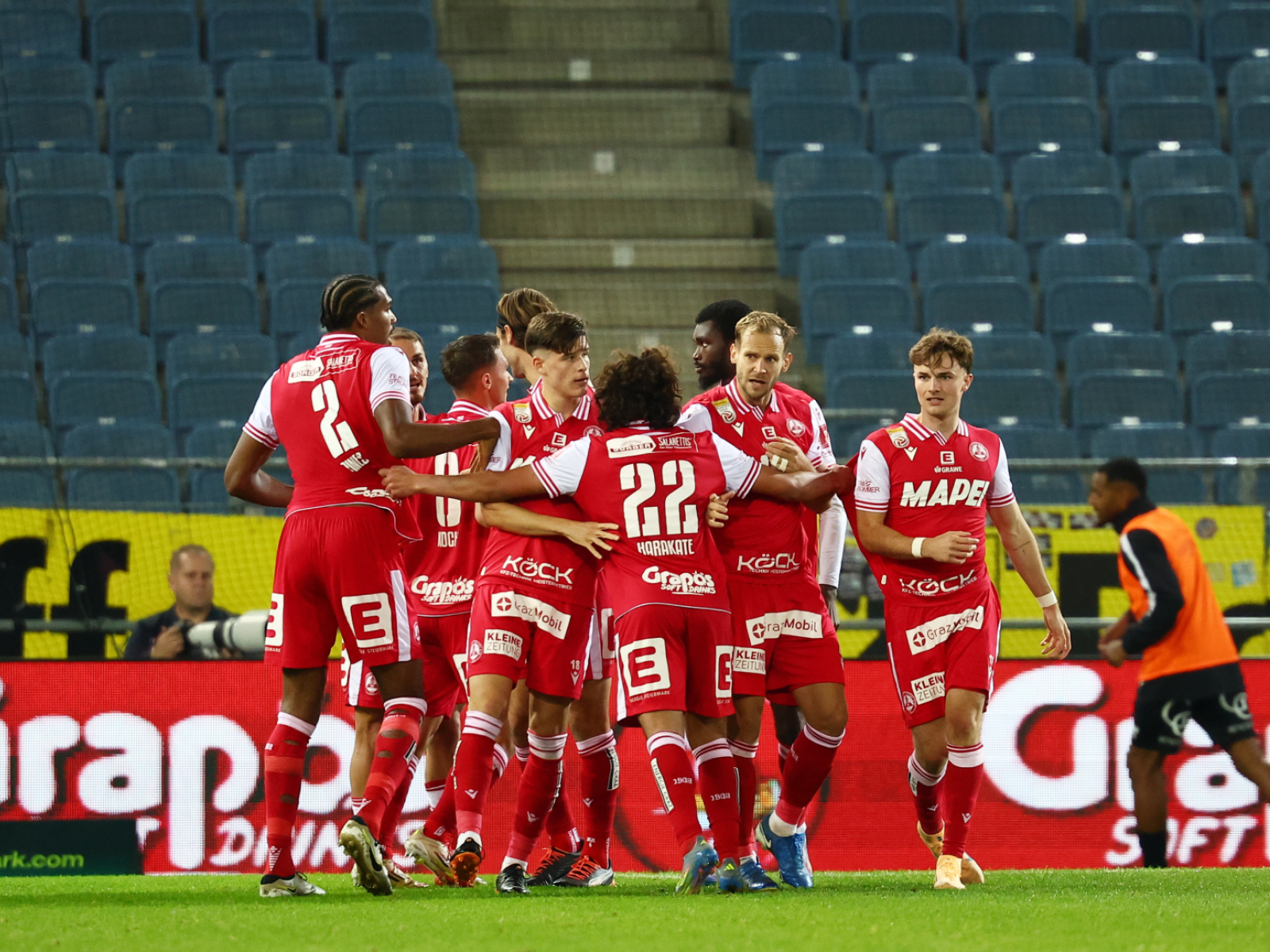 Erster Sieg für GAK - LASK Linzer Derbysieger