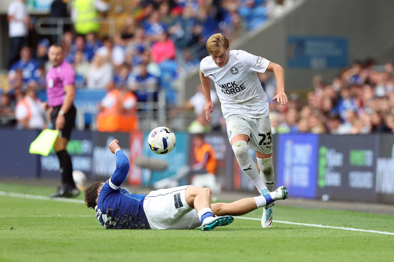 Peterborough United's players ensured Luke Williams enjoyed a ...