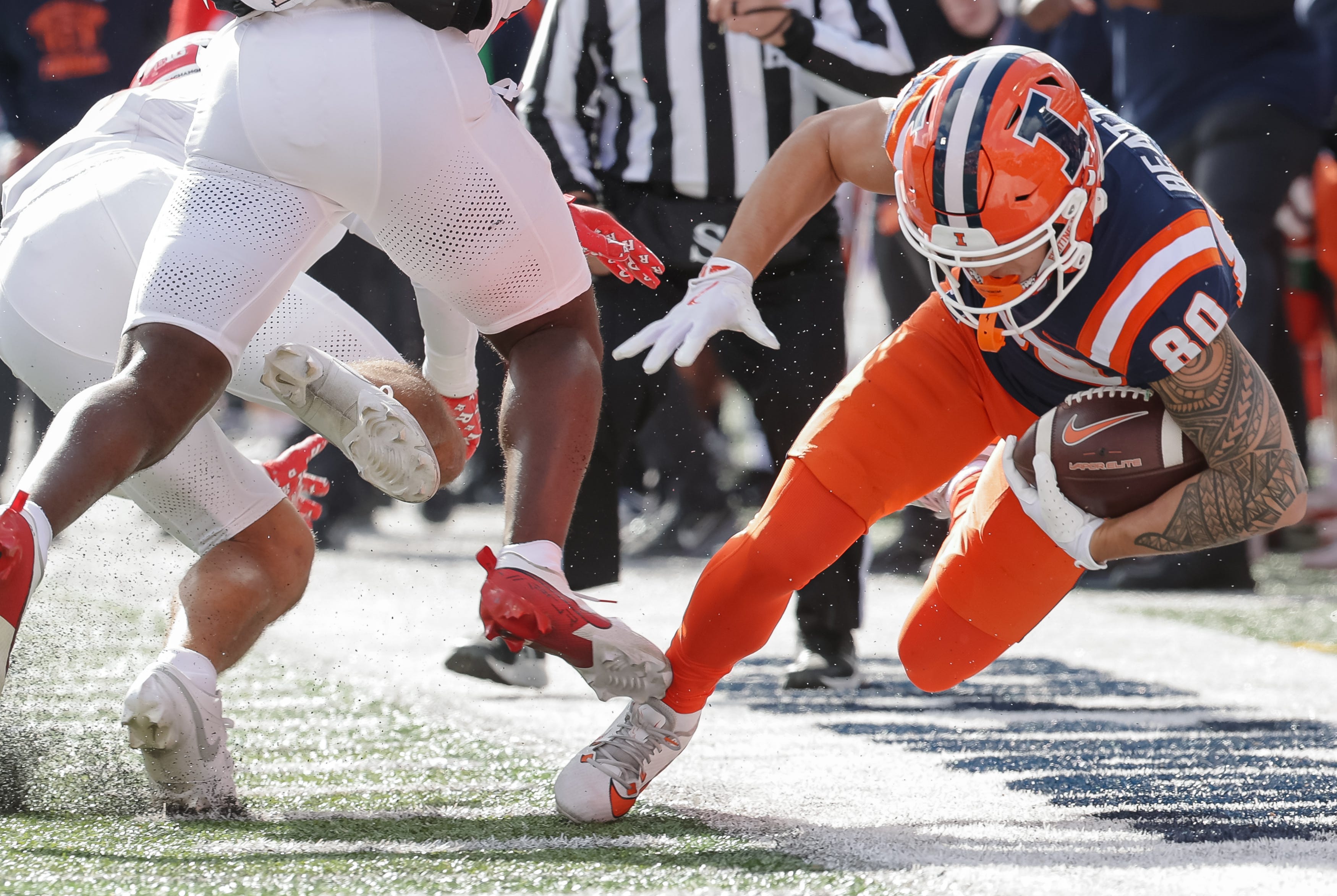 Illinois wide receiver Hank Beatty emerging as a late blooming NFL ...