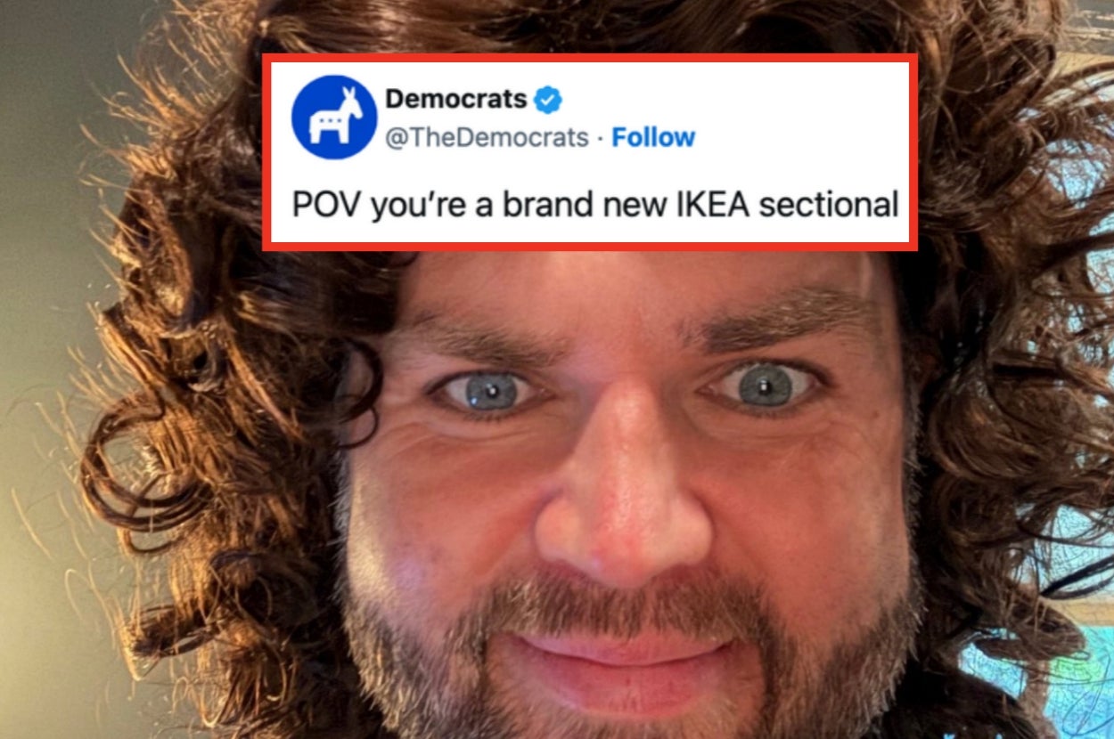 JD Vance Dressed Up As A Meme Of Himself For Halloween, And It's Going ...