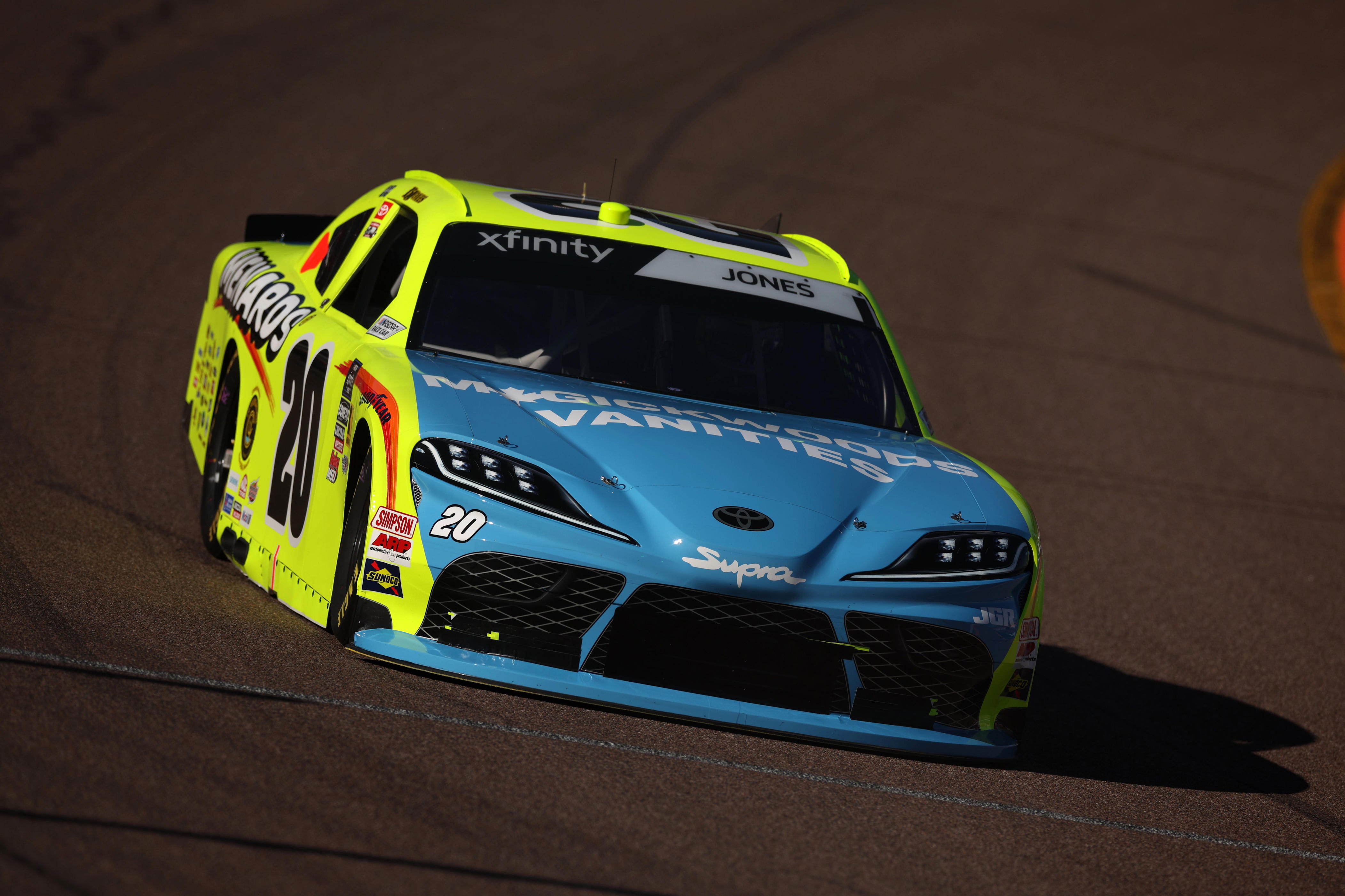 NASCAR Xfinity Series starting lineup at Phoenix in November 2025