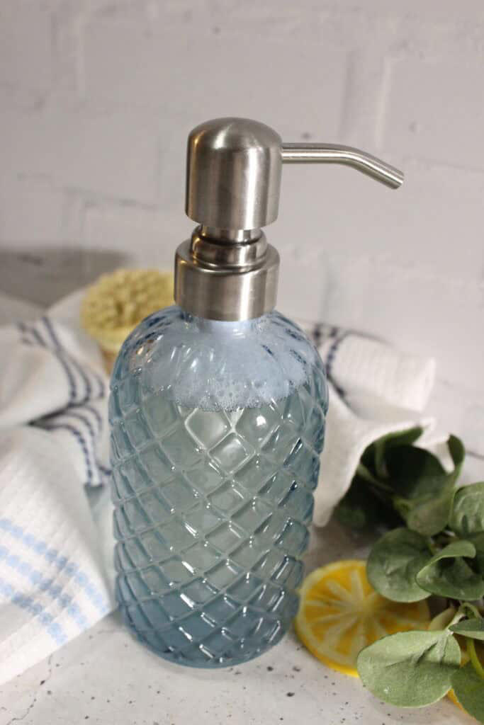 DIY Liquid Dish Soap (No Castile Soap)