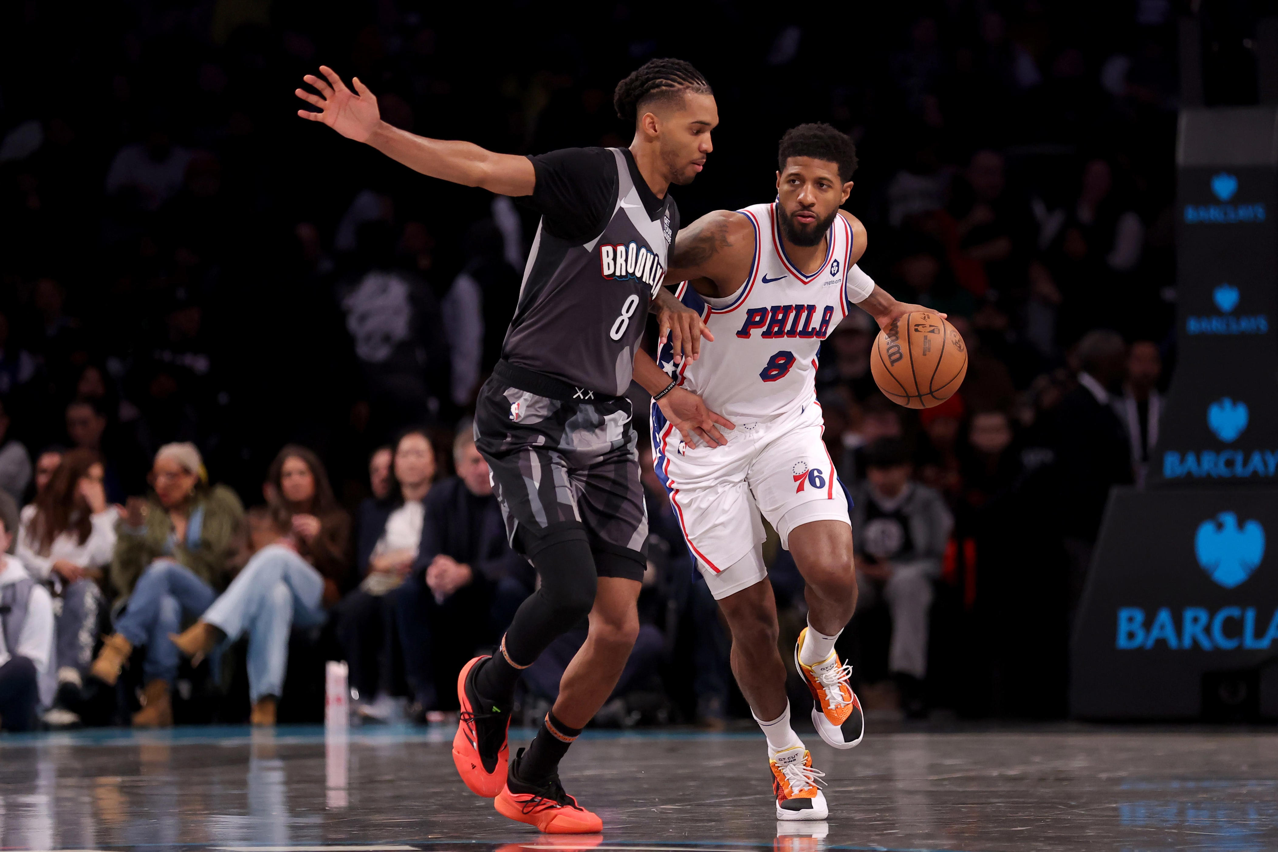 Full injury report for Paul George, Sixers vs. Nets to begin road trip