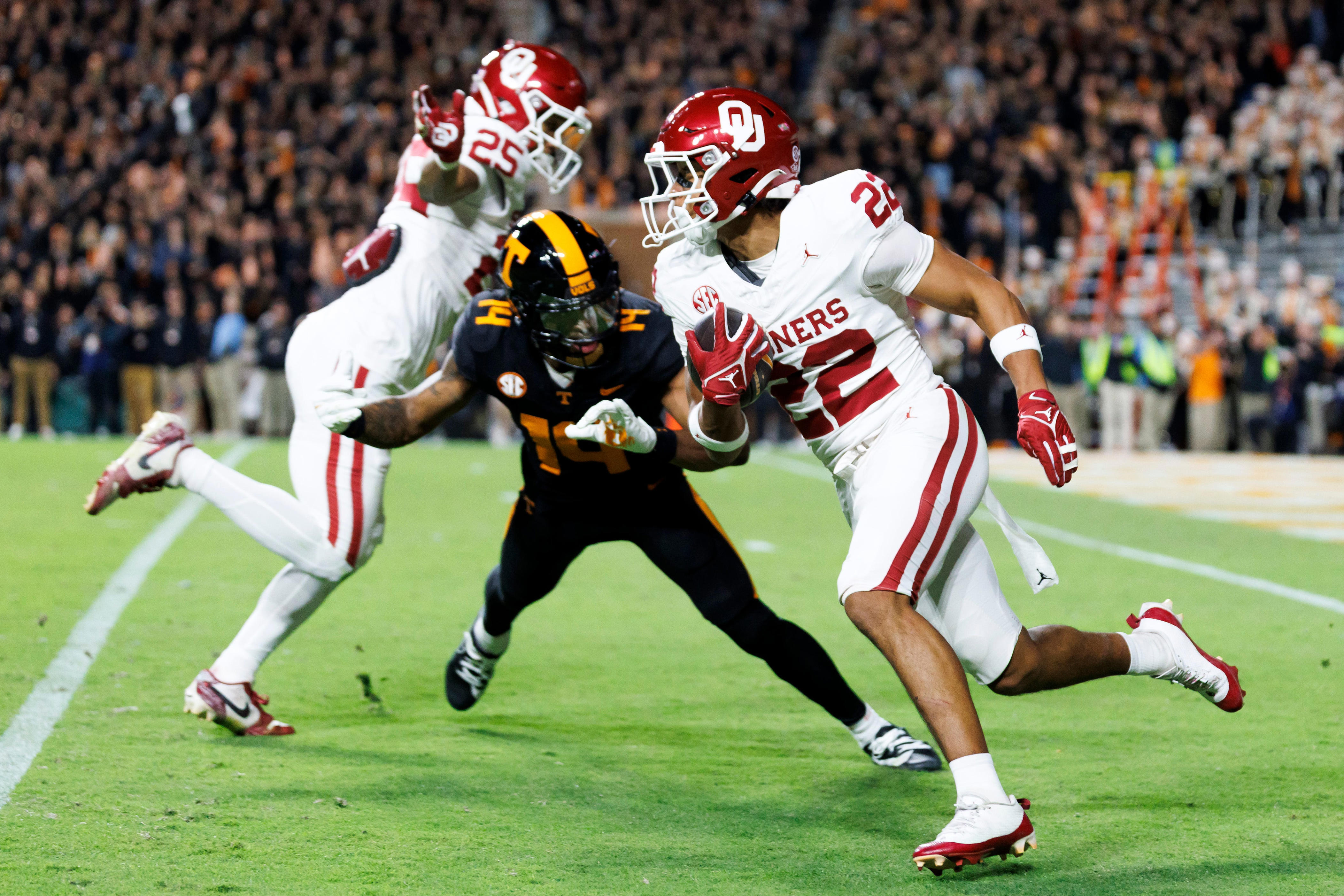 OU football vs Tennessee highlights: Brent Venables, Sooners top Josh ...