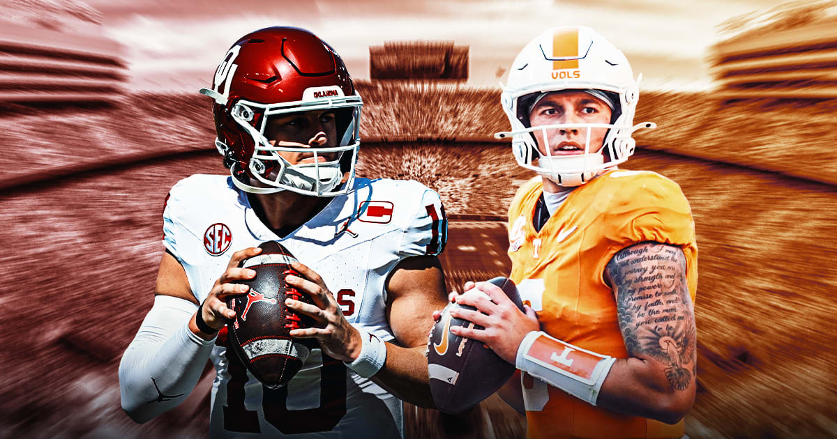Oklahoma wins at Tennessee, keeps College Football Playoff hopes alive