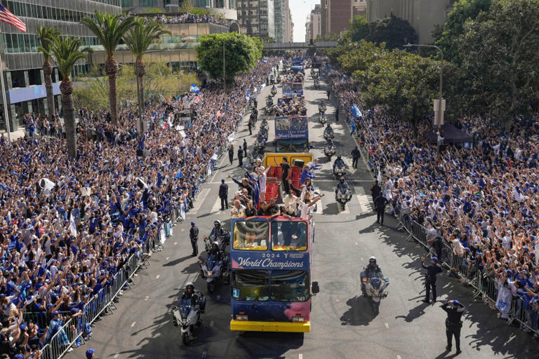 Dodgers announce World Series parade and stadium event plans in ...