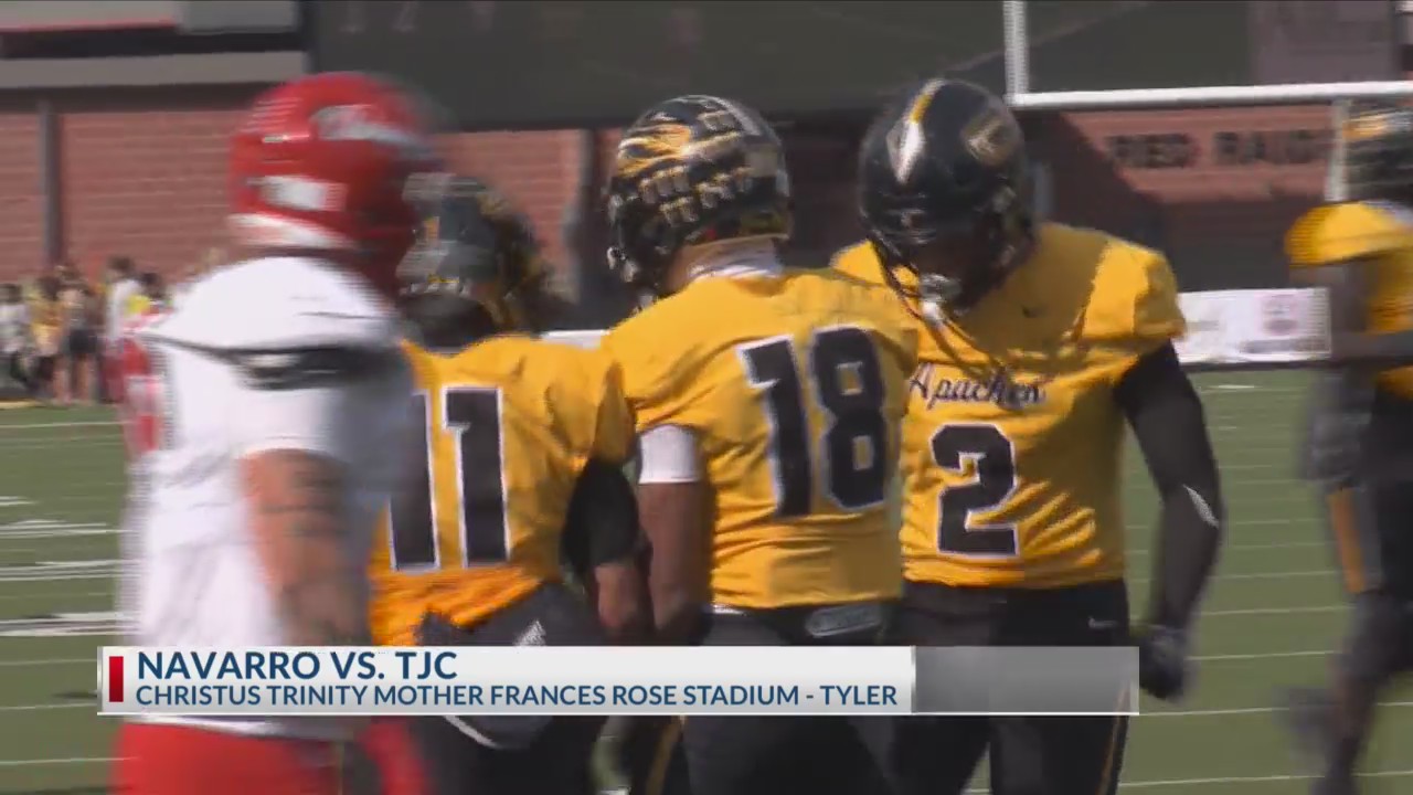 TJC football beats Navarro 20-14 in regular season finale to win second ...